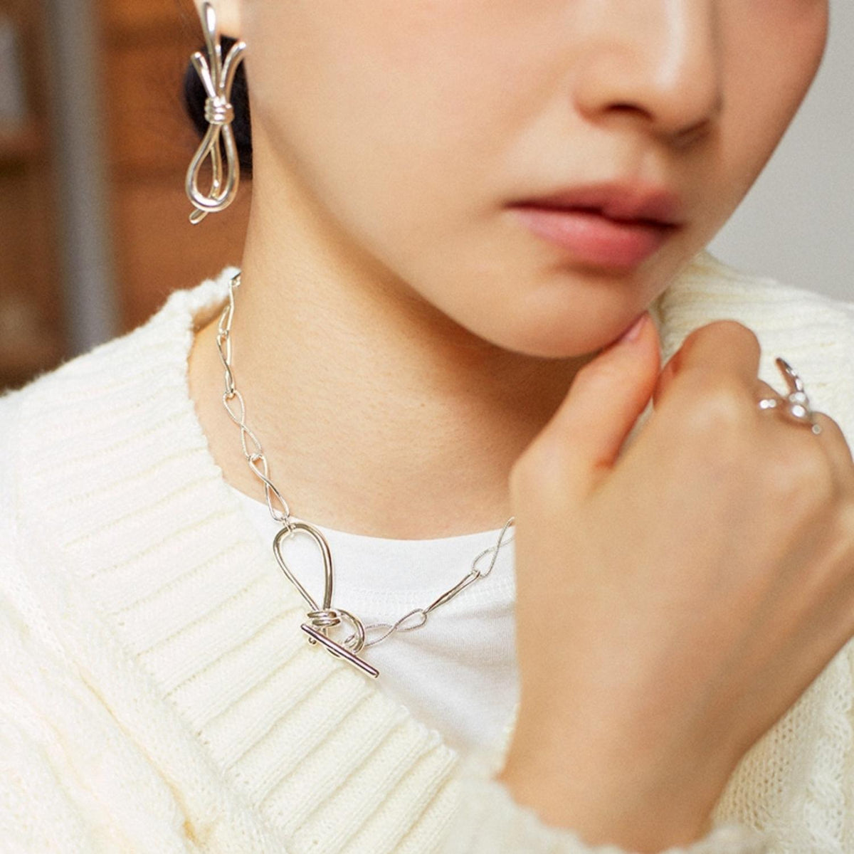 Knotting Chain Necklace – Donnaruma